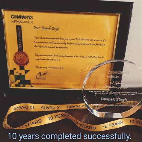 Deepak Singh On Linkedin 10 Years Completed Successfully N Many More To Go 👍 10 Comments