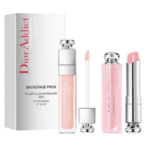 디올 립 글로우 립 플럼퍼 세트 Dior Lip Glow Lip Balm And Lip Maximizer Plumping Gloss Set 상품 상세 크로켓