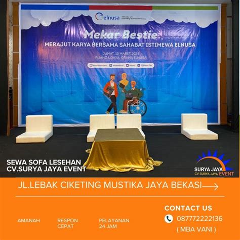 Sewa Sofa Lesehan Respon Cepat Siap Antar Jakarta Pusat Sewa Alat