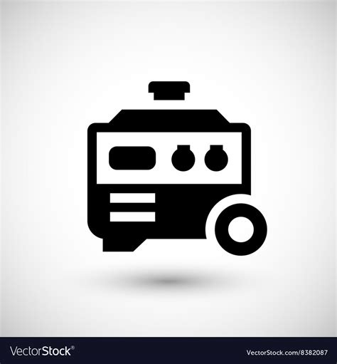 Electric Generator Icon Royalty Free Vector Image