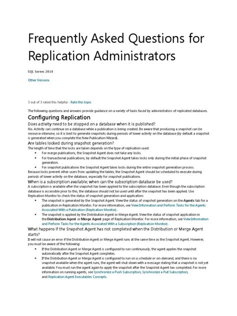 replication important interview qus and ans pdf microsoft sql server
