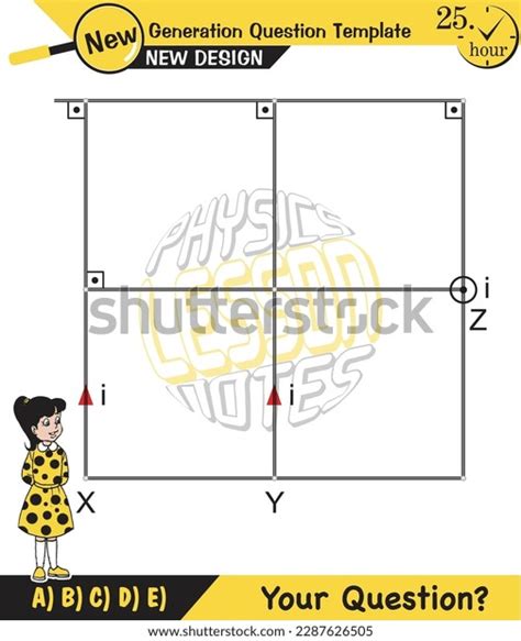 Physics Electromagnetic Field Next Generation Problems Stock Vector Royalty Free 2287626505