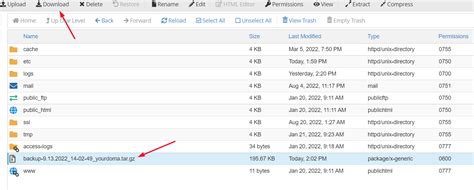 Create A Hosting Account Backup CPanel Knowledgebase