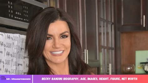 Becky Bandini Biography Age Images Height Figure Net Worth Mr Measurements