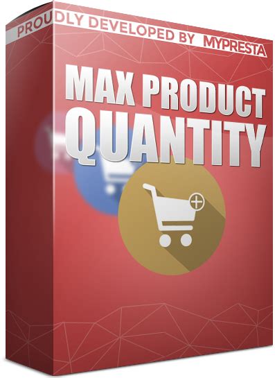 Module Limit Product Quantity In Cart In Order PrestaShop 1 7 1 6 1 5 Cloud PrestaShop