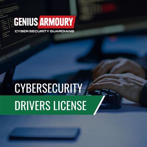 Genius Armoury On Linkedin Our Cyber Security Drivers License Introduces You To The