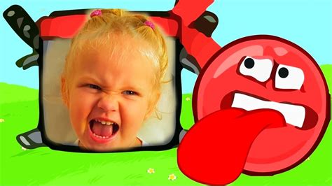 КРАСНЫЙ ШАРИК игра как мультик Youtube