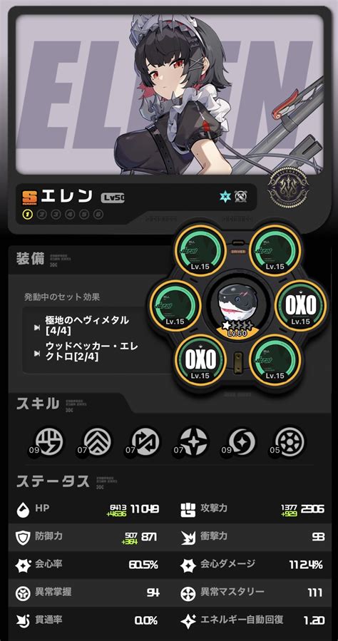エレンビルド状況12日目 Zenless Zone Zero HoYoLAB