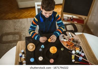 Make A Model Of The Solar System Images Stock Photos Vectors Shutterstock