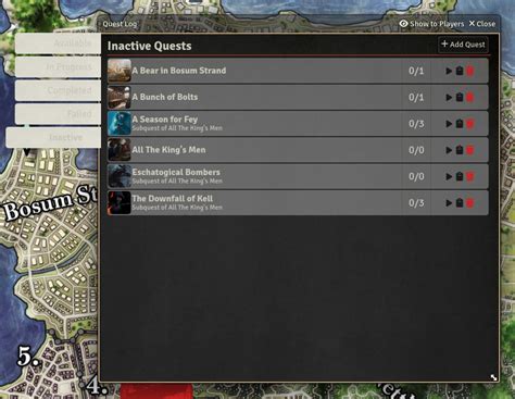 Foriens Quest Log Support · Issue 258 · Dorakopf2e Dorako Ui · Github