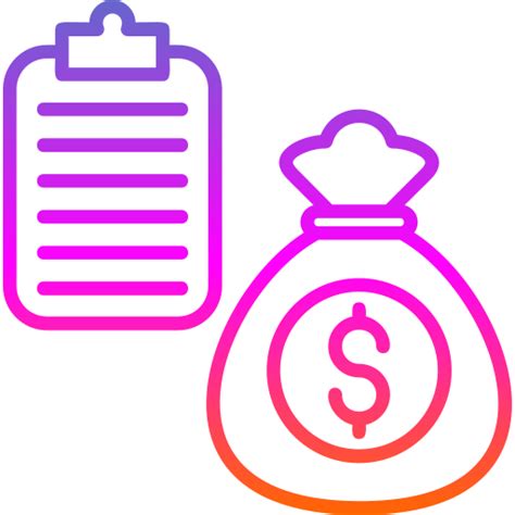Budget Generic Gradient Icon