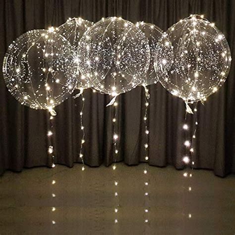 Lightsfever Warm White Led Balloons With Batteries Wedding Balloons