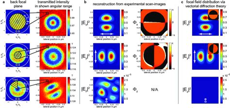 Figure S 4 Results For An Azimuthally Polarized Vector Beam A Image Download Scientific