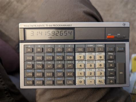 New Calculator Find Ti 66 Programmable R Calculators