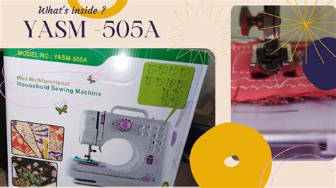 Инструкция швейной машинки Yasm 505