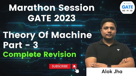 Marathon Session Complete Revision Theory Of Machine Part 3 Alok Jha Youtube