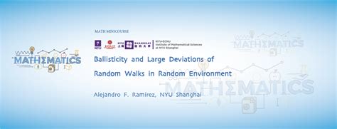 Ballisticity And Large Deviations Of Random Walks In Random Environment Course Iii Research