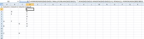 Merge Put Excel All Cells Under Each Other In One Column Stack Overflow