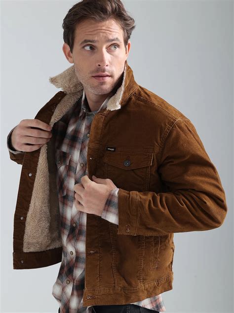 Mens Lined Sherpa Jacket At Lori Francois Blog
