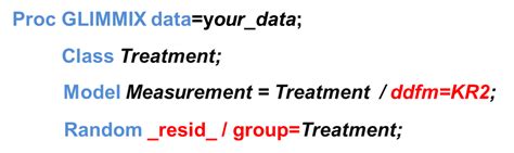 Mixed Model Heterogeneous Variances In Simple Anova Jmp User Community
