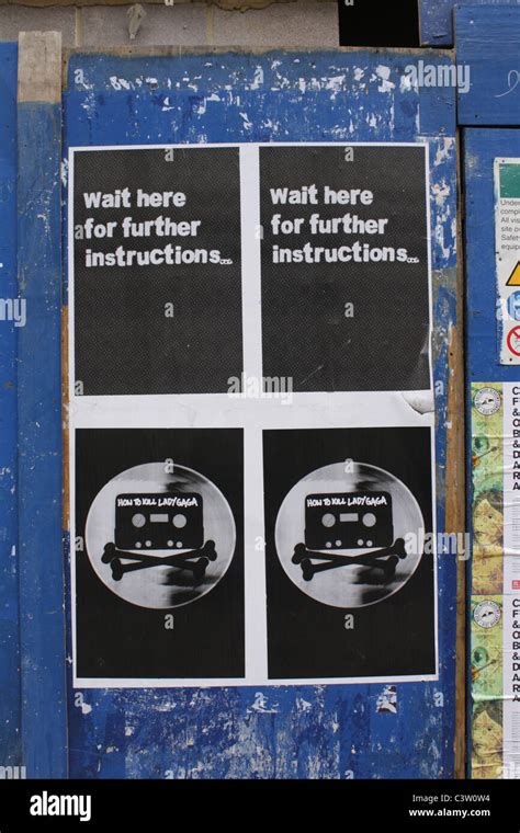 Wait Here For Further Instructions Tape Cassette And Crossbones