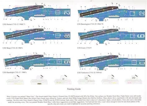 Us Navy Essex Class Cvs Markings Starfighter Decals 540100