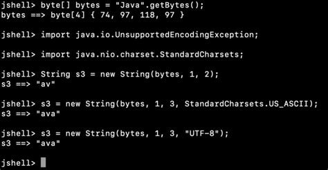 Java String Constructors