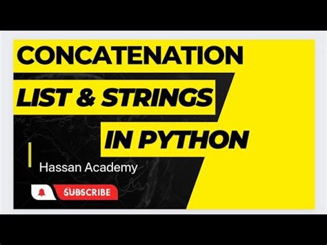 String Concatenation Concatenation In Python Python Tutorials For Beginners Lecture