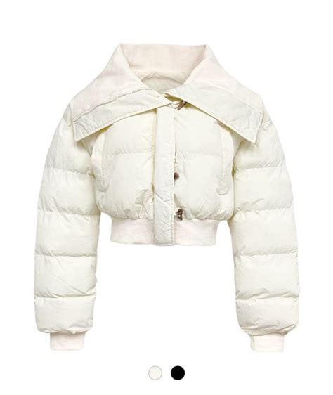 코지앤키치 세일러 카라 패딩 점퍼 위시버킷