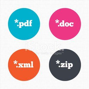 Document Signs File Extensions Symbols Stock Clipart Royalty Free FreeImages