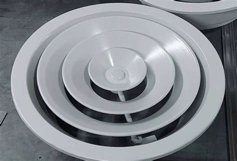 Powder Coated Aluminum Round Diffusers For Industrial At ₹ 330piece