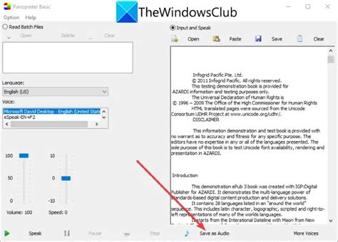 How To Convert An Ebook Into An Audiobook In Windows 11