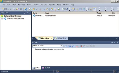 Ldapldapbrowser Chaperone