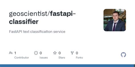 Github Geoscientistfastapi Classifier Fastapi Text Classification Service