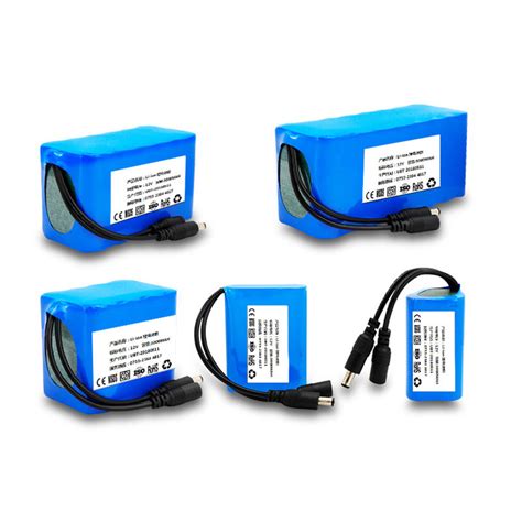 12V Custom Lithium Battery Pack Lithium Battery Factory