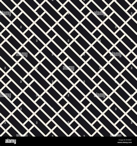 Vector Seamless Geometric Pattern Simple Abstract Lines Lattice Repeating Elements Stylish