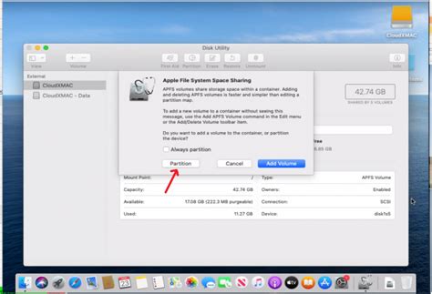 how to extend the hard drive after upgrading a macos vps greencloud