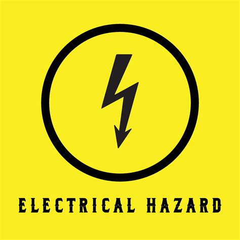 Warning Symbol Electricity