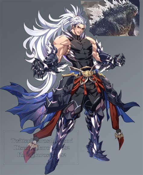 Godzilla Godzilla And Godzilla Evolved Godzilla And 3 More Drawn By