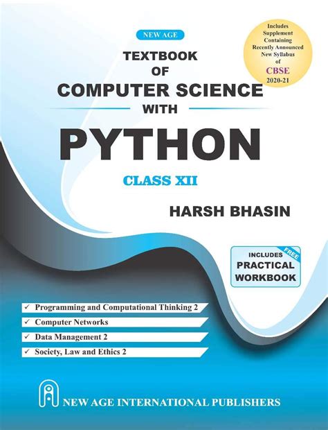 Textbook Of Computer Science With Python For Class Xii As Per New