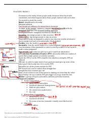 Econ Q Module Docx Pdf Econ Q Module Economics Is The Study Of How People Make