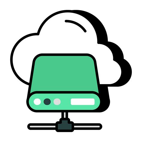 Vector Design Of Cloud Hard Drive 25838431 Vector Art At Vecteezy