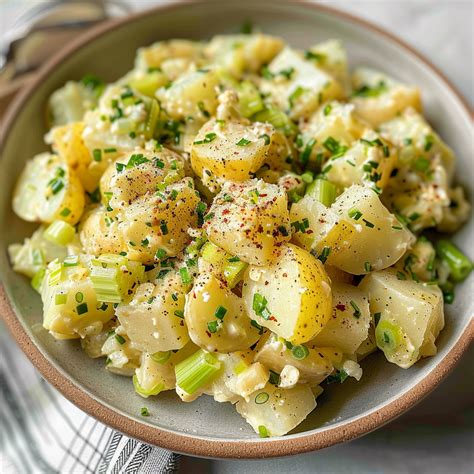 Celery And Potato Mustard Salad