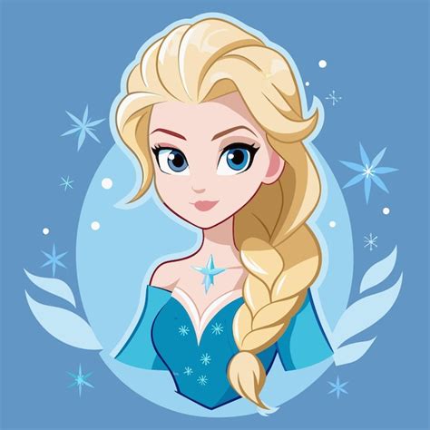 El Adhesivo De La Princesa Hermosa Vector Premium Generado Con Ia