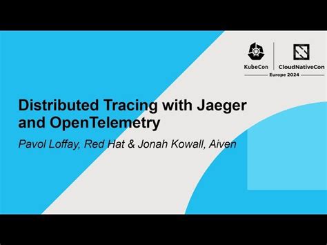 Free Video Distributed Tracing With Jaeger And Opentelemetry From Cncf Cloud Native Computing