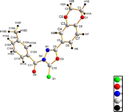 The Crystal Structure Of 5 23 Dihydro 14 Benzodioxin 6 Yl 2