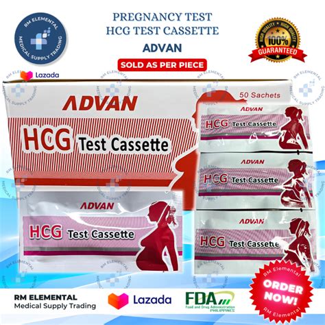 Pregnancy Test Kit Pt Advan Sold As Per Piece Lazada Ph
