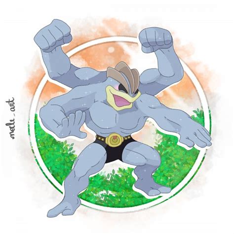 Machamp Pokémon Image by Noele Art Zerochan Anime Image Board