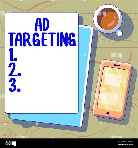 Conceptual Display Ad Targeting Business Showcase Target The Most