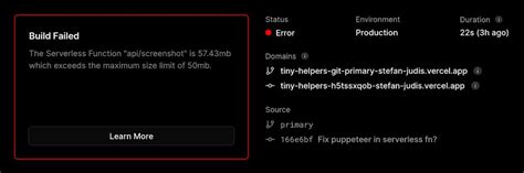 How To Use Headless Chrome In Serverless Functions With A 50mb Limit